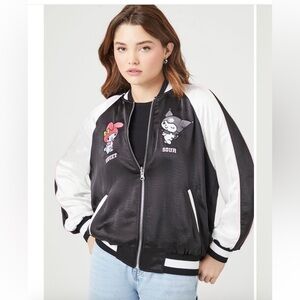Sanrio | Jackets & Coats | New Kuromi X My Melody Reversible Satin ...